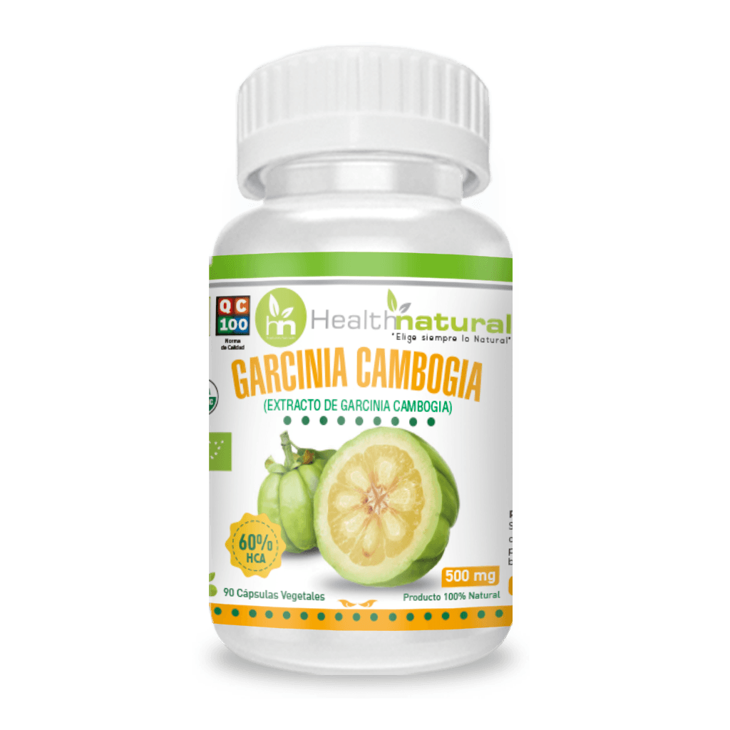 Garcinia Cambogia, 90 Cáps. Vegetales de 500 mg - Health Natural Perú